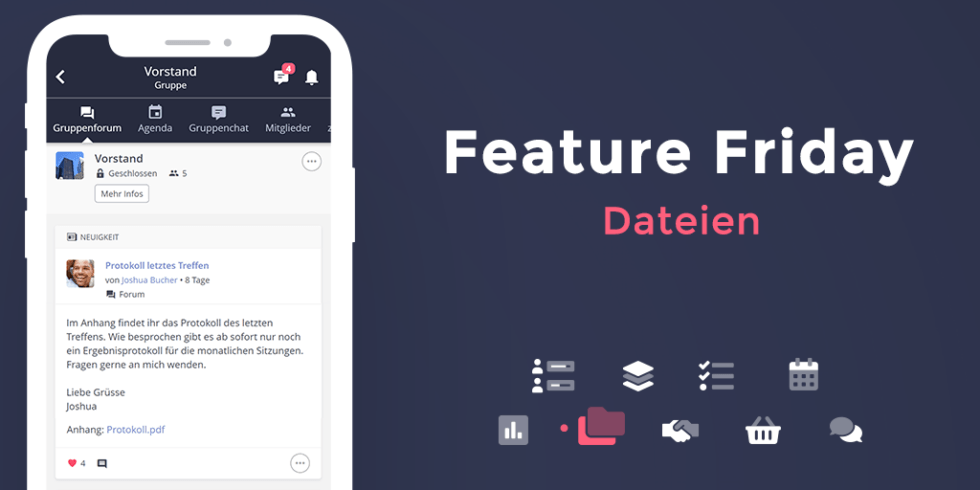 Datenablage für Communities – der digitale Treffpunkt